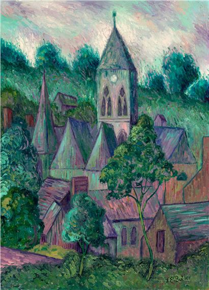 Theodore Earl Butler | Veules-les-Roses (1904 - 1905) | MutualArt