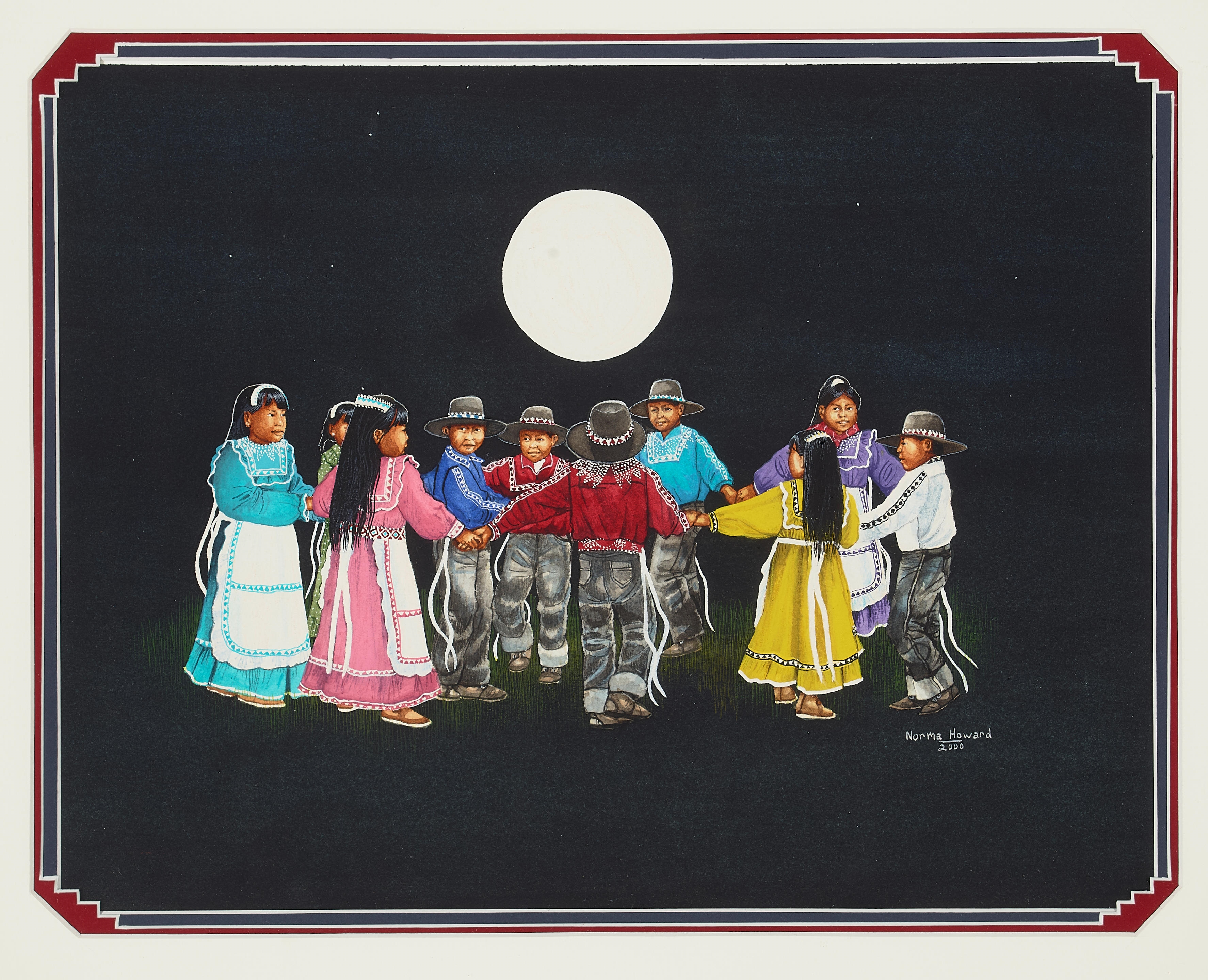 Norma Howard | Untitled (children clasping hands), (2000) | MutualArt