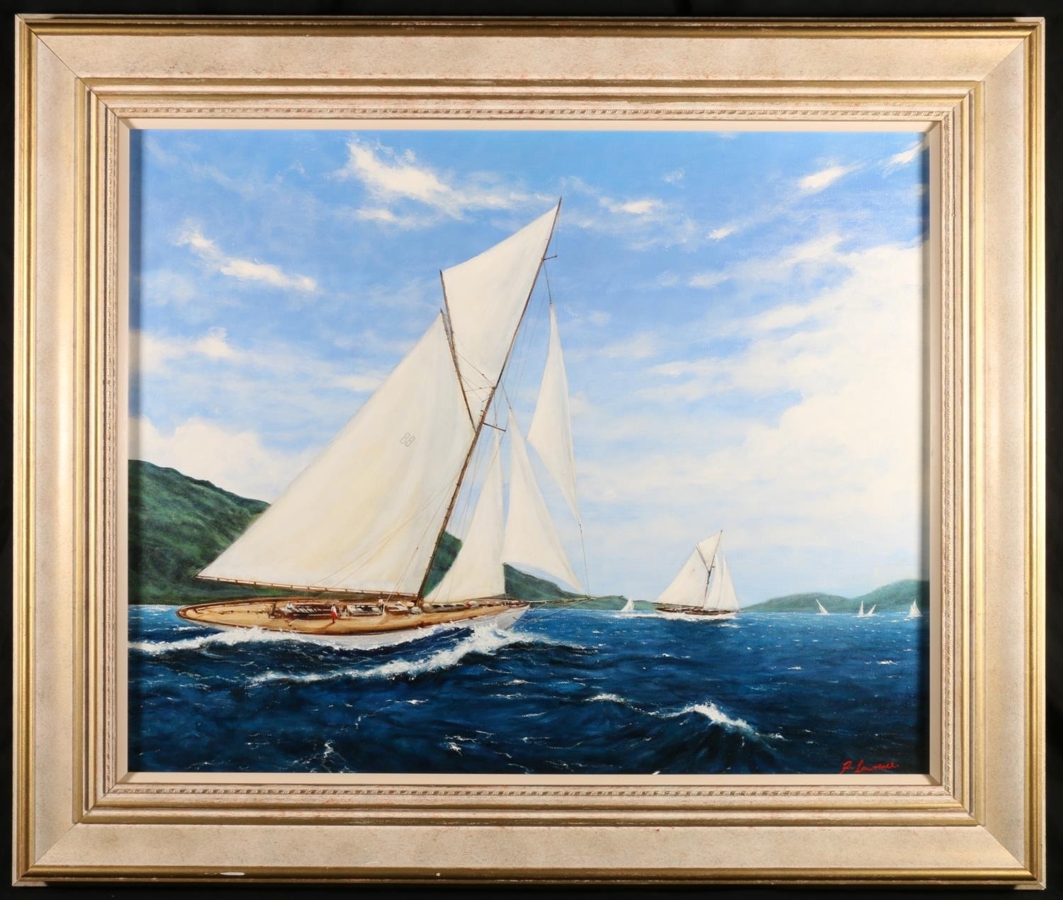 Frederick Lawrence | Oil painting on canvas | MutualArt