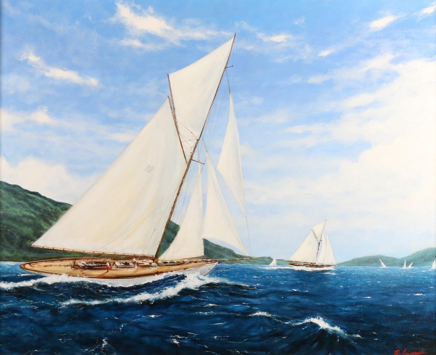Frederick Lawrence | Oil painting on canvas | MutualArt