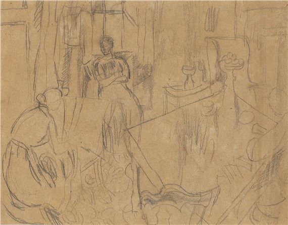 Duncan Grant | Portrait of Paul Roche (1946) | MutualArt