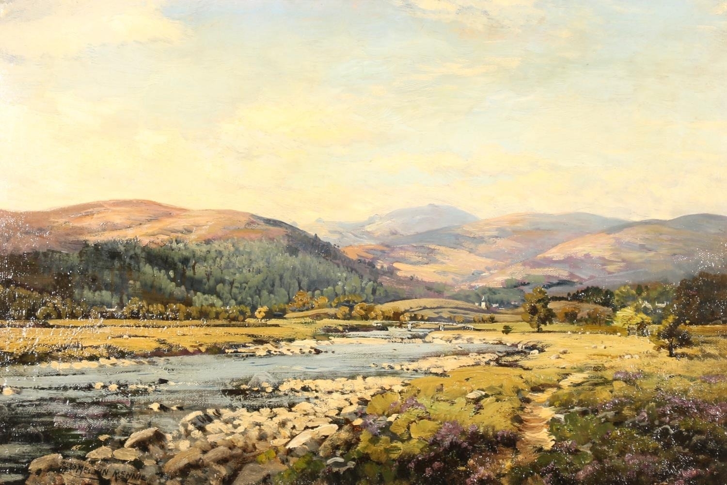 George Melvin Rennie | Ben Avon from Golf Course (Scottish Highlands ...