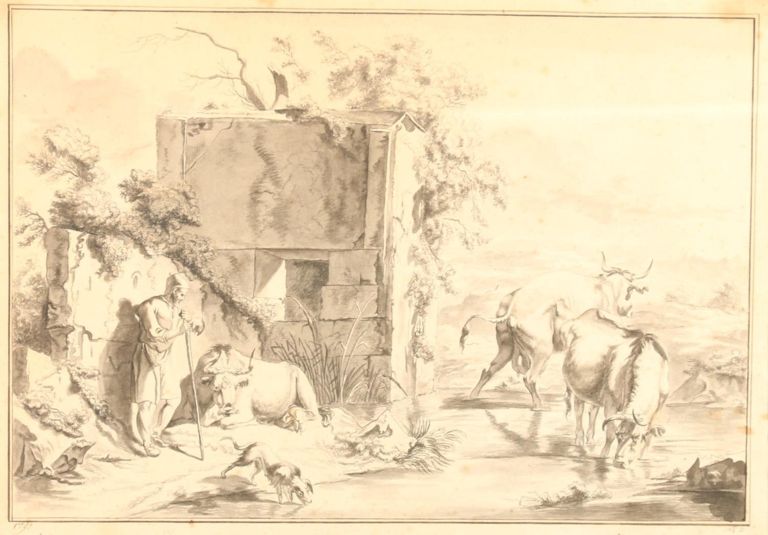 Jean-Baptiste Huet | Head of a girl (1777) | MutualArt