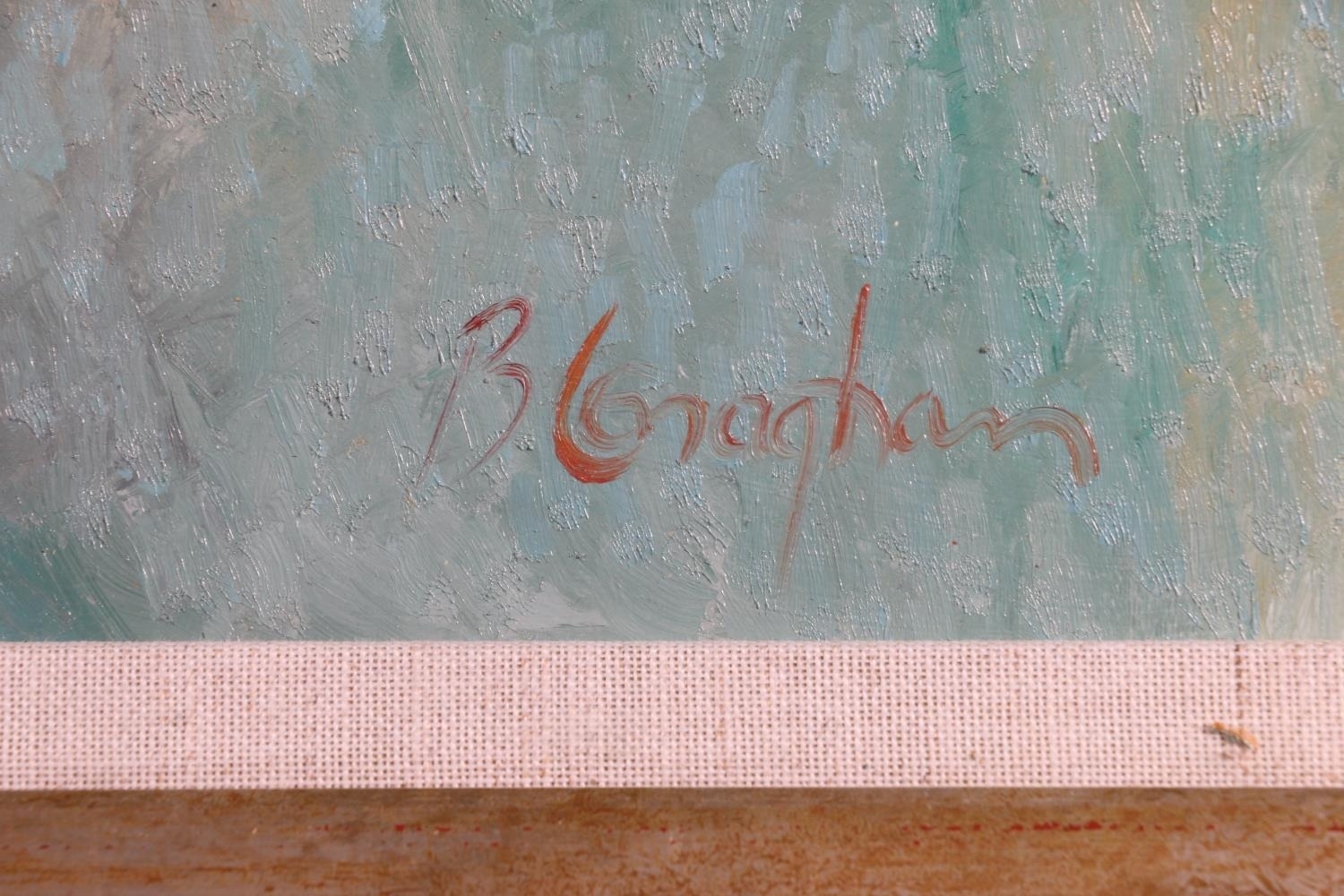 Brenda Lenaghan | Pigeons in a landscape (1941) | MutualArt