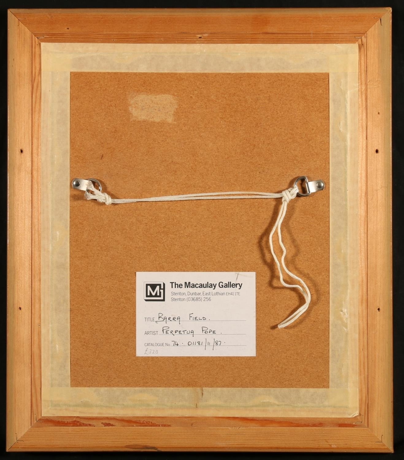 Perpetua Pope | Barra Field (1916) | MutualArt