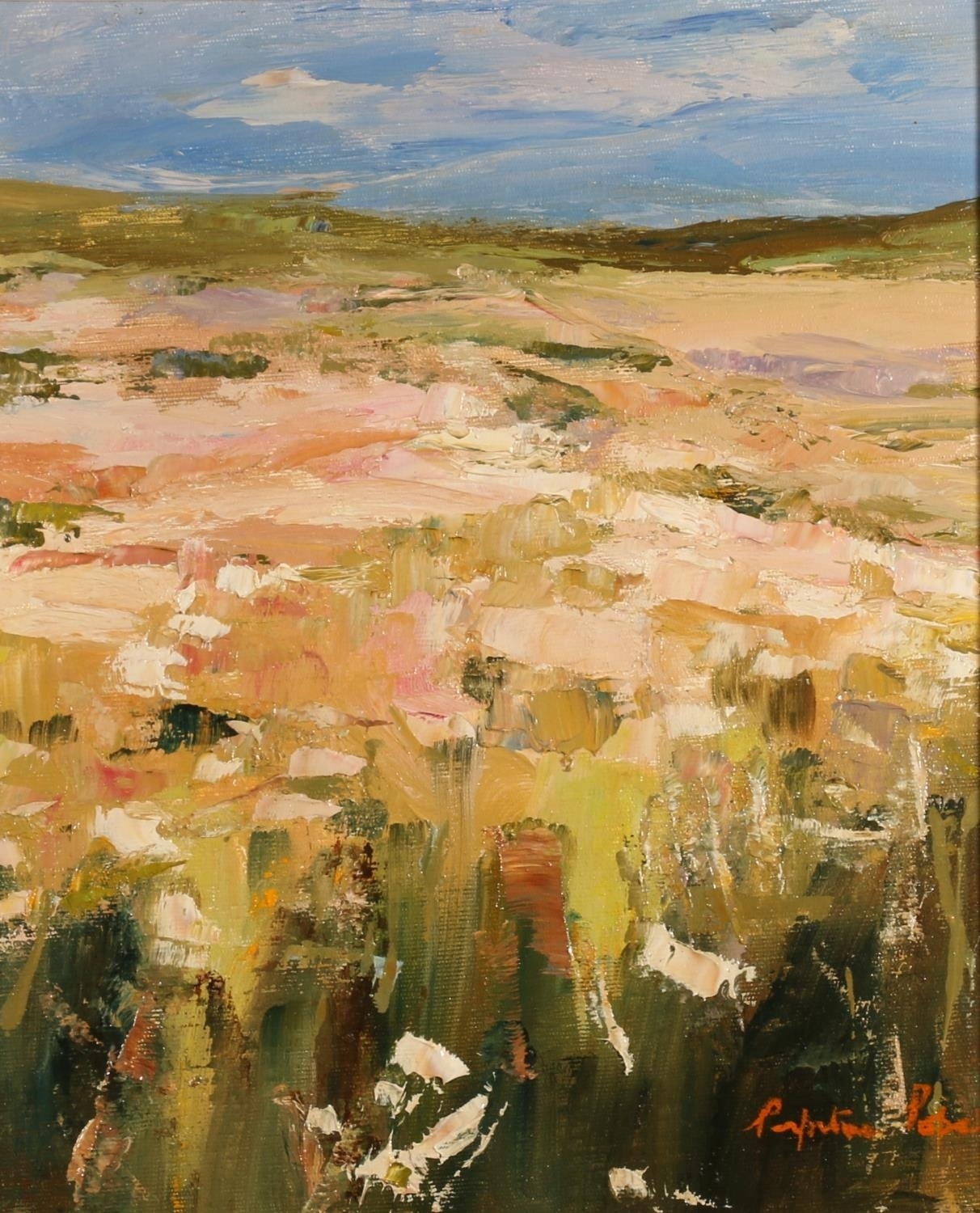 Perpetua Pope | Barra Field (1916) | MutualArt