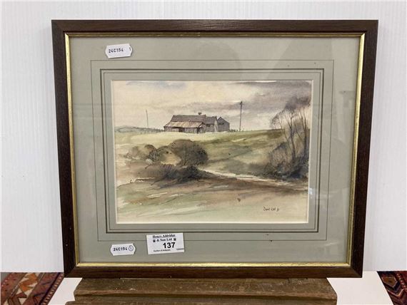 David Rust | he Farm Building | MutualArt