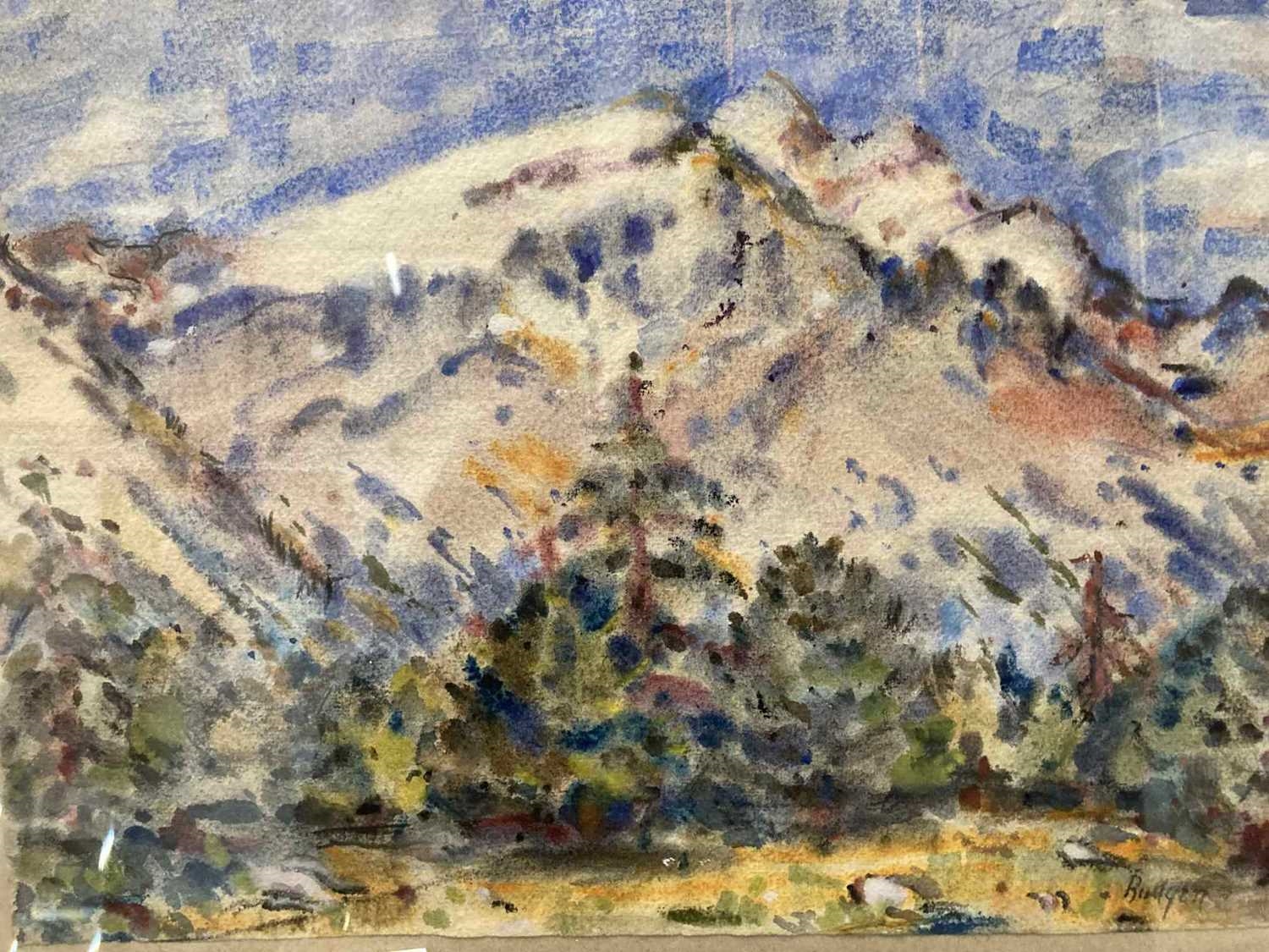 Frank Spencer Budgen | ‘The Swiss Alps | MutualArt