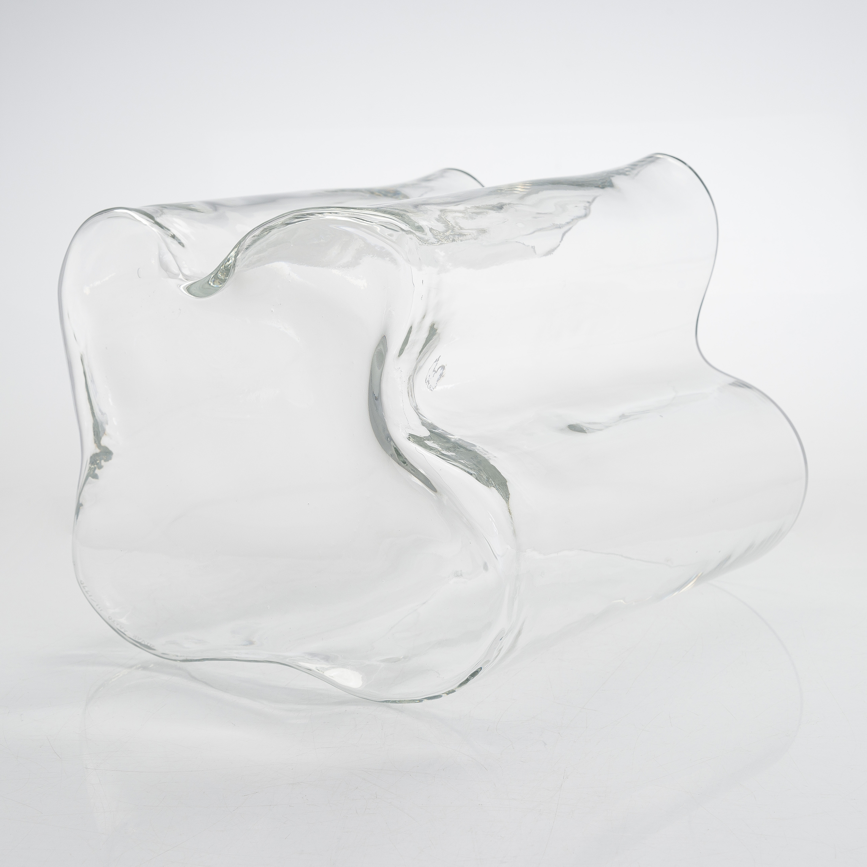 Alvar Aalto | A glass vase '3031', signed Alvar Aalto 111/ 1990 | MutualArt