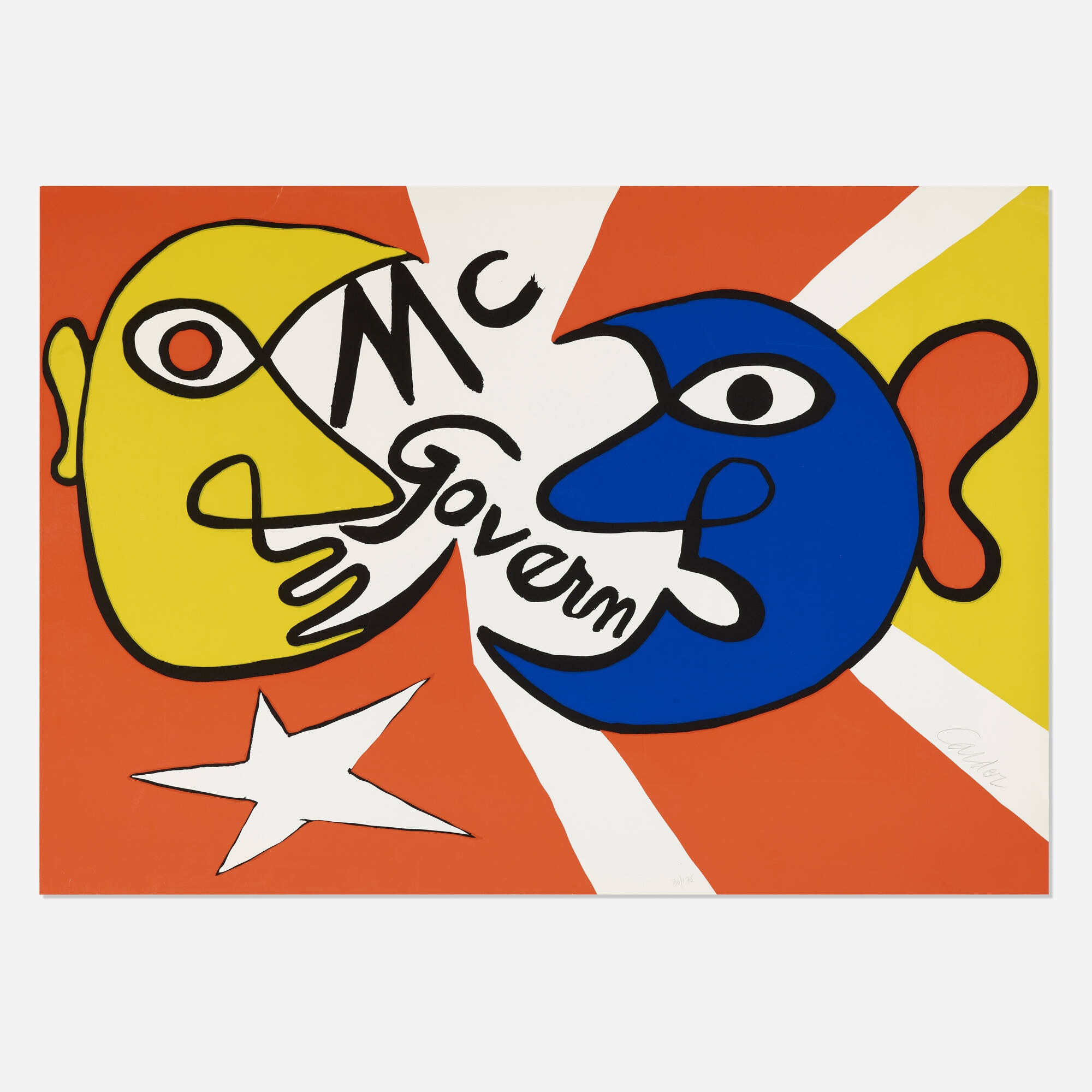 Alexander Calder | McGovern for McGovernment (1973) | MutualArt