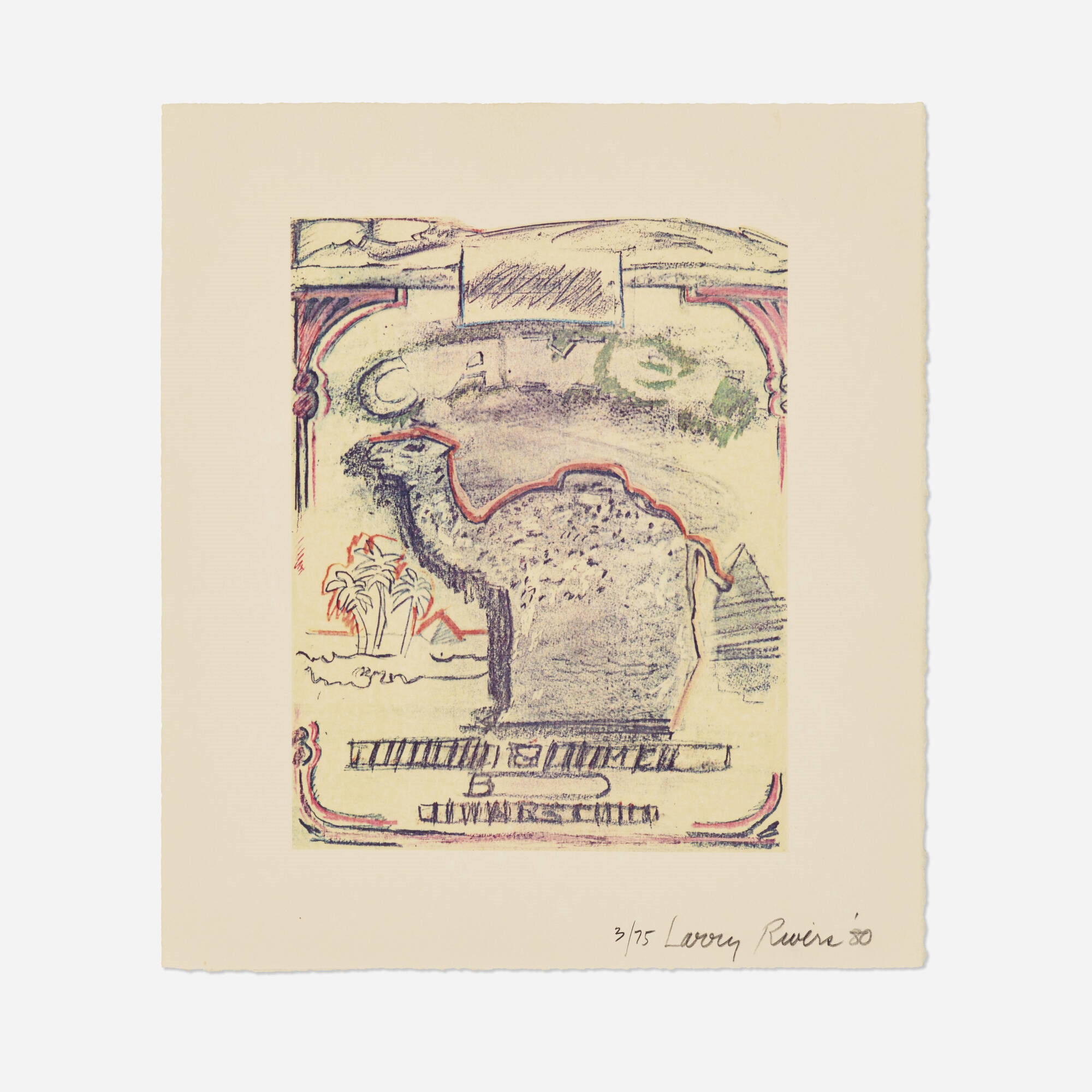 Larry Rivers | PORTRAIT OF BRIGITTE MERNAHAN (1956) | MutualArt