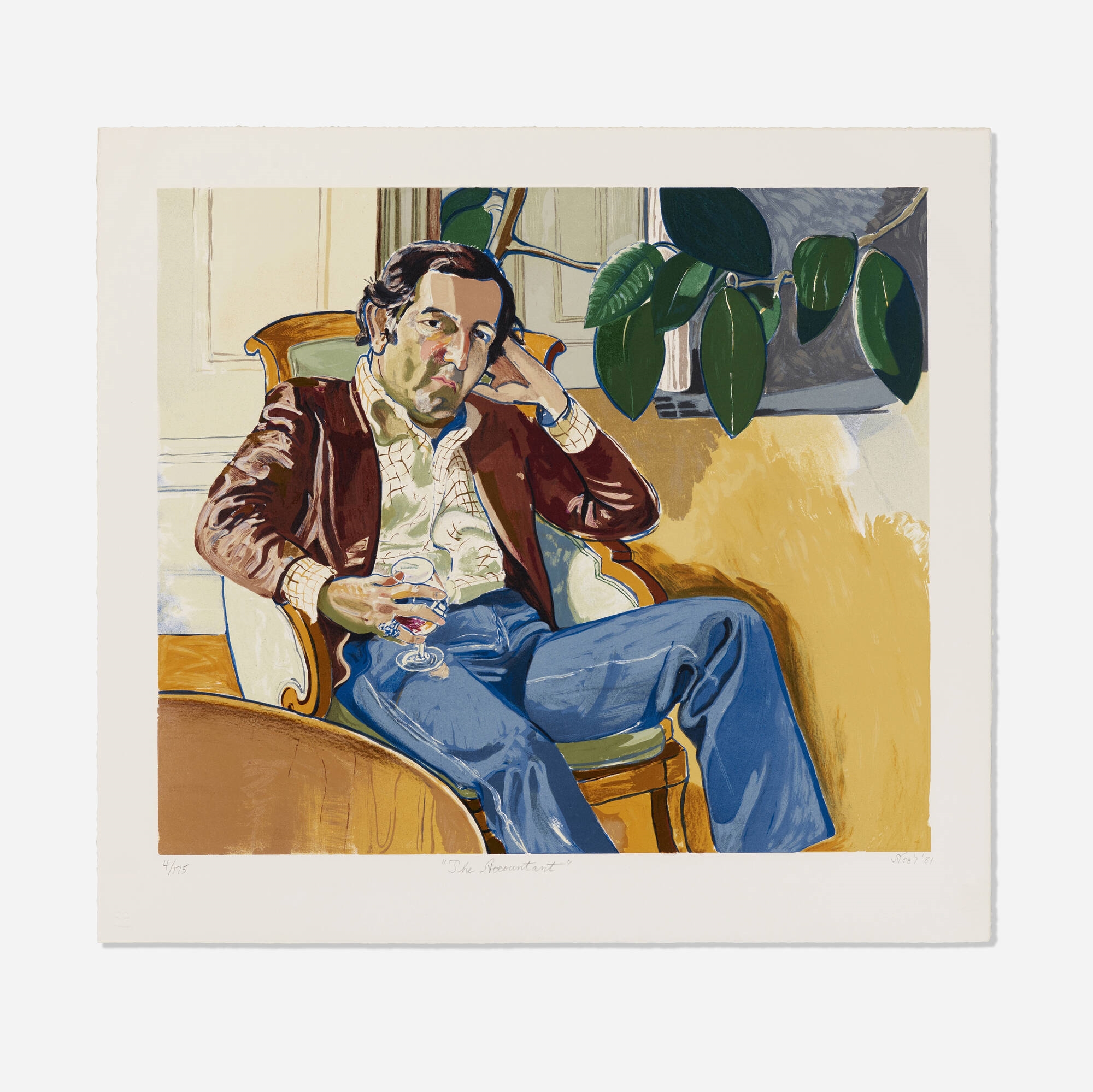 Alice Neel | Hartley and Lushka (1970) | MutualArt