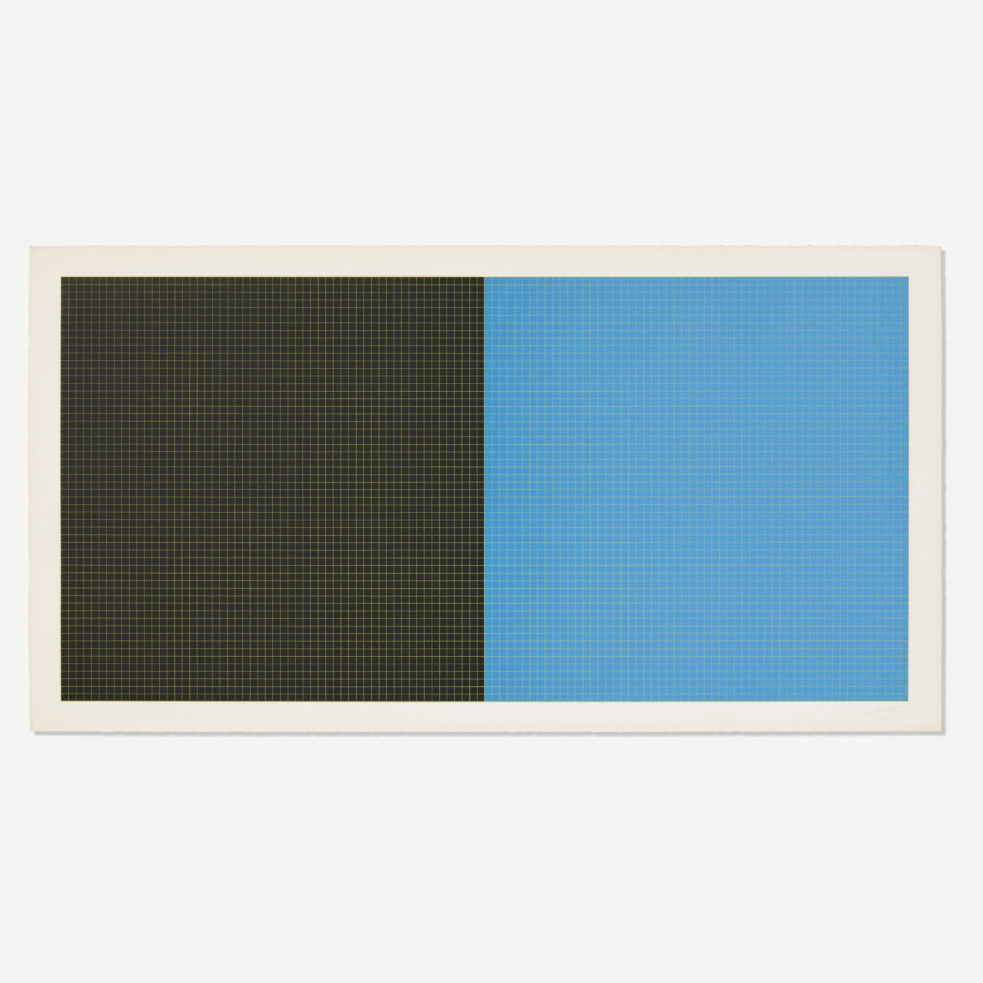 Sol LeWitt | Grids and Color, Plate #39 (from the Grids and Color ...