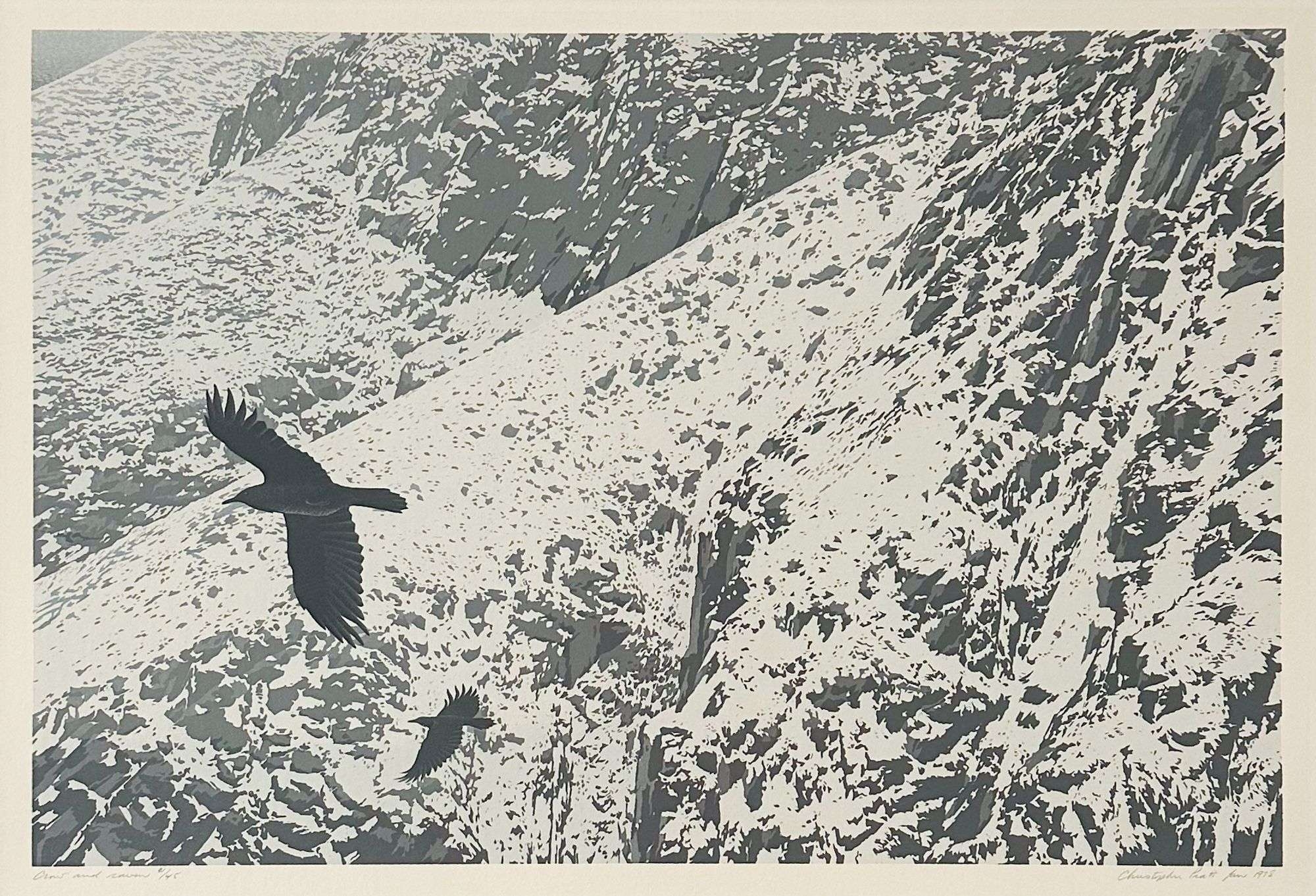 Christopher Pratt | Crow and Raven (1978) | MutualArt