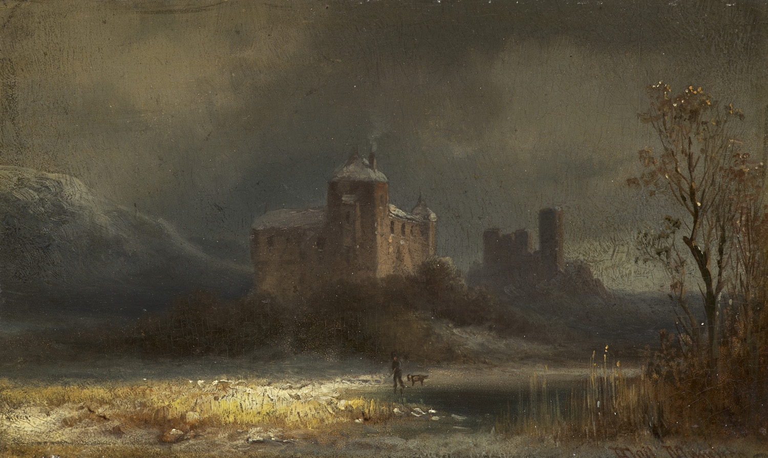 Anton Doll | Ruine Kropfsberg (1870) | MutualArt