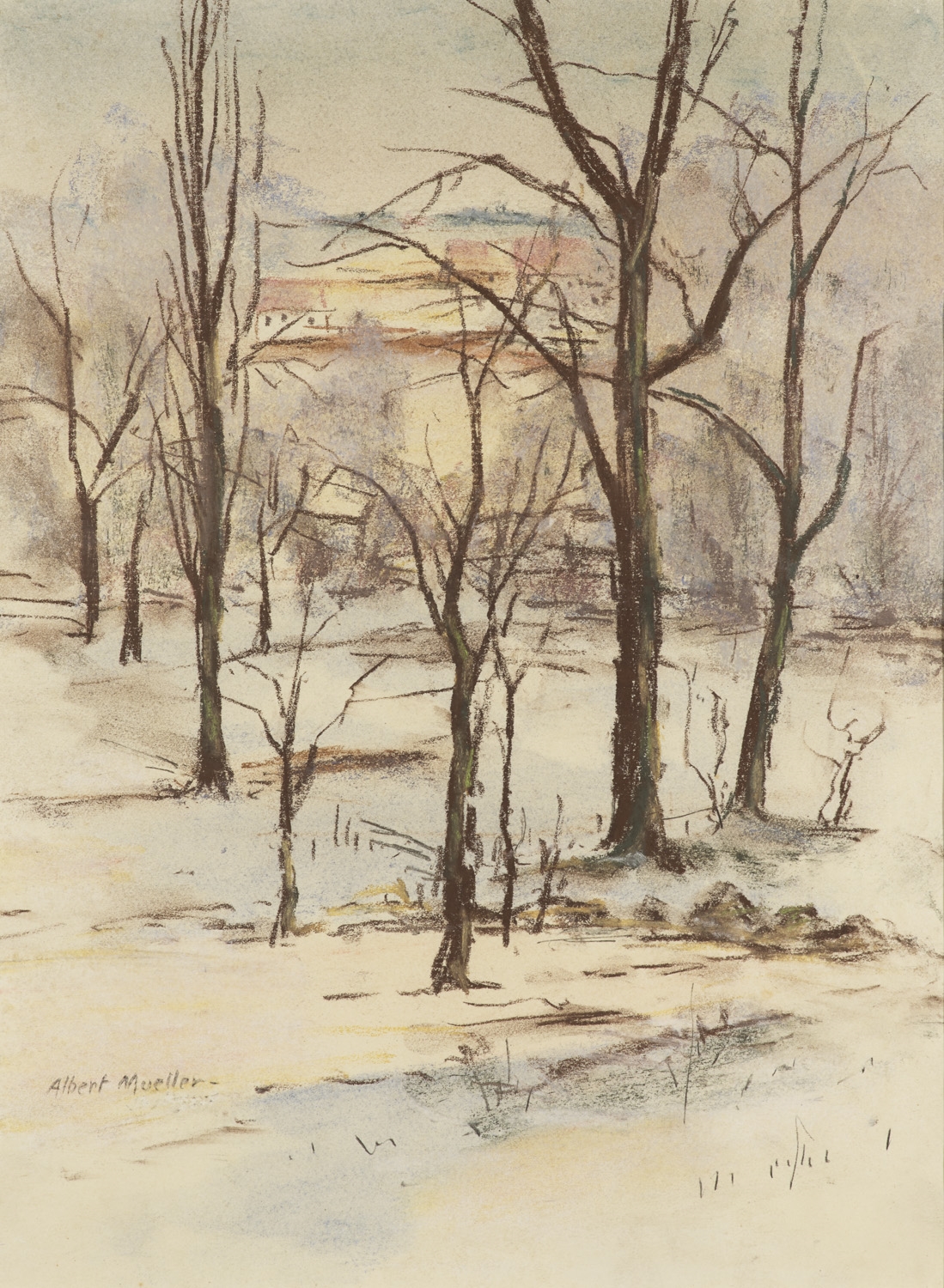 Albert Mueller | 8 Arbeiten mit Landschaftsdarstellungen | MutualArt