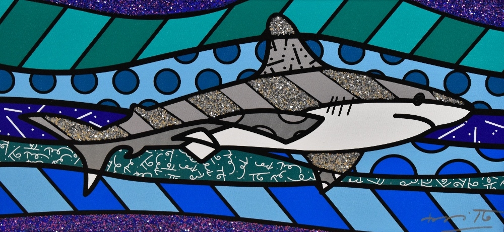 Romero Britto | Baby Shark (2016) | MutualArt