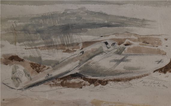 Paul Nash | The Raider on the Moors | MutualArt