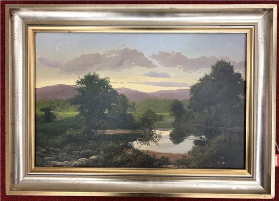Charles Jarboe | River Landscape | MutualArt