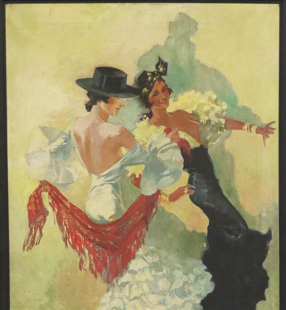 Carl Folke Sahlin | Spanish Dancers | MutualArt
