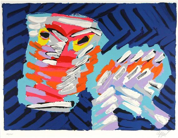 Karel Appel | Sad Cat | MutualArt