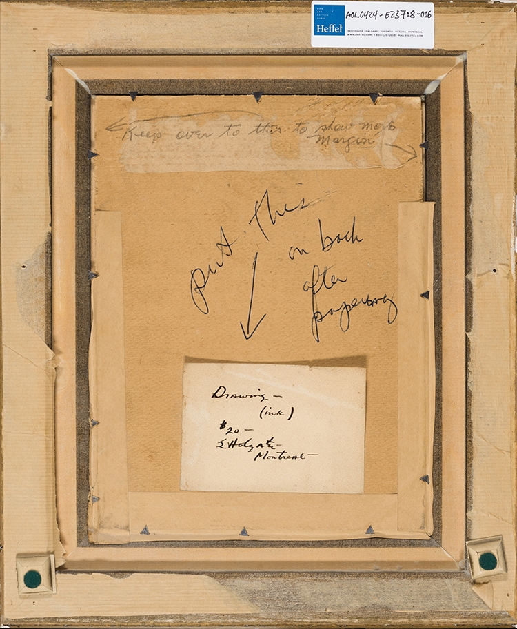 Edwin Holgate | Woman with Basket of Fruit | MutualArt