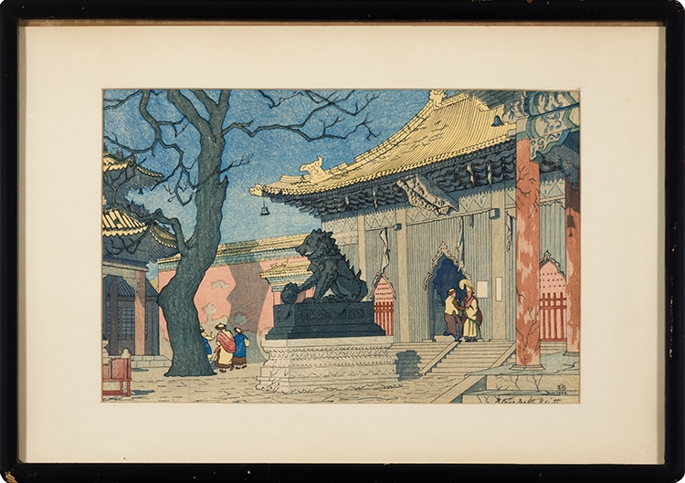 Elizabeth Keith | Lama Temple Peking | MutualArt