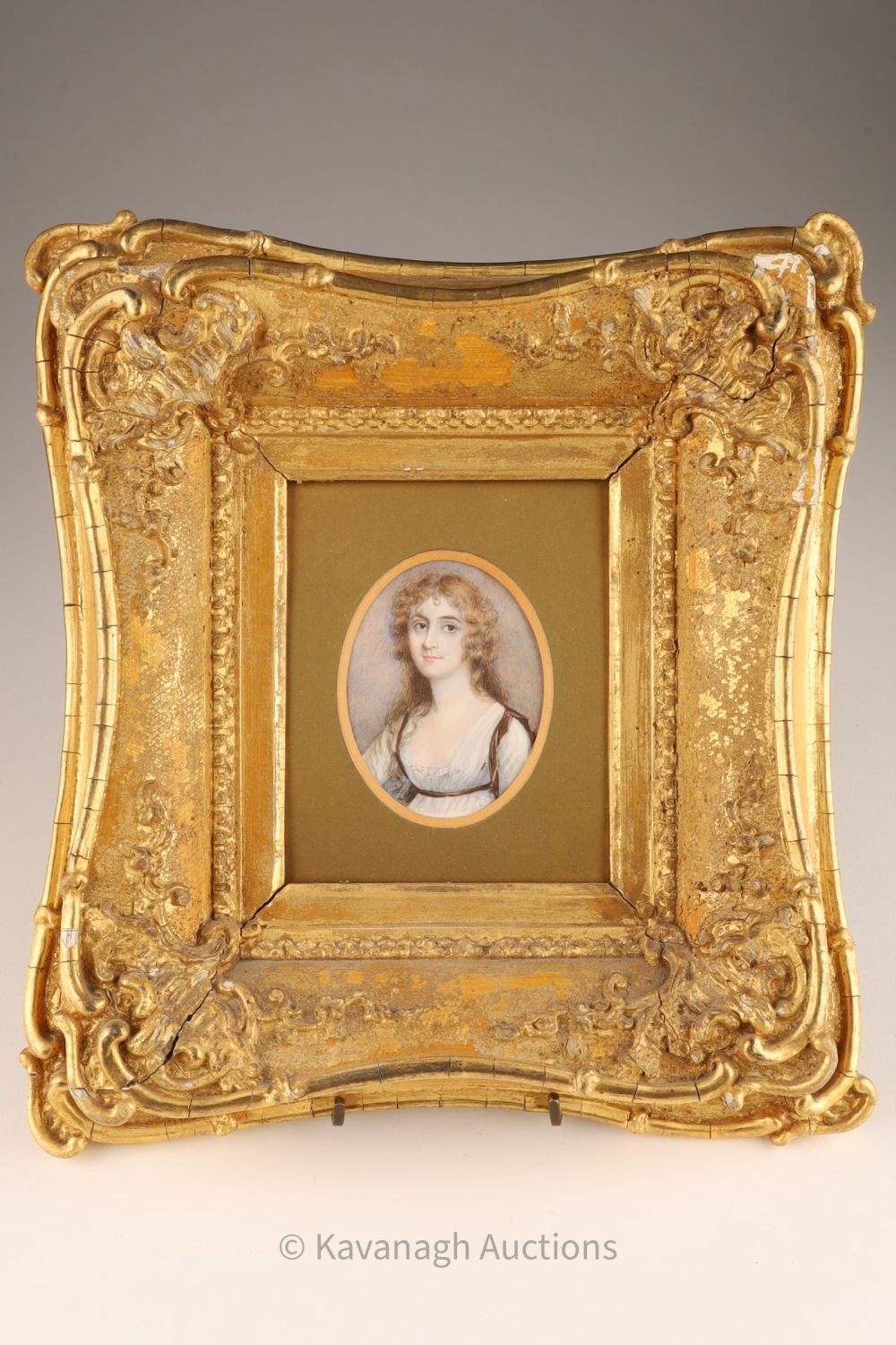 John Smart | Miniature Portrait of Esther Bellasis nee King (18 ...