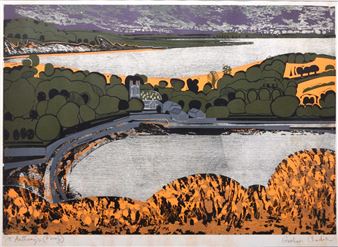 Graham Clarke | Cottage in a Valley (1966 - 1967) | MutualArt