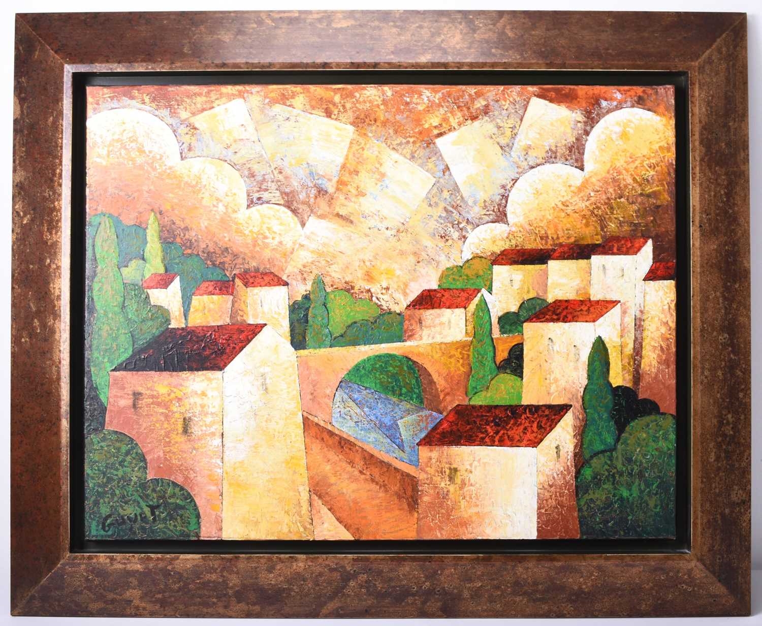 Jacques Henri Guyot | Le Village Jaune | MutualArt