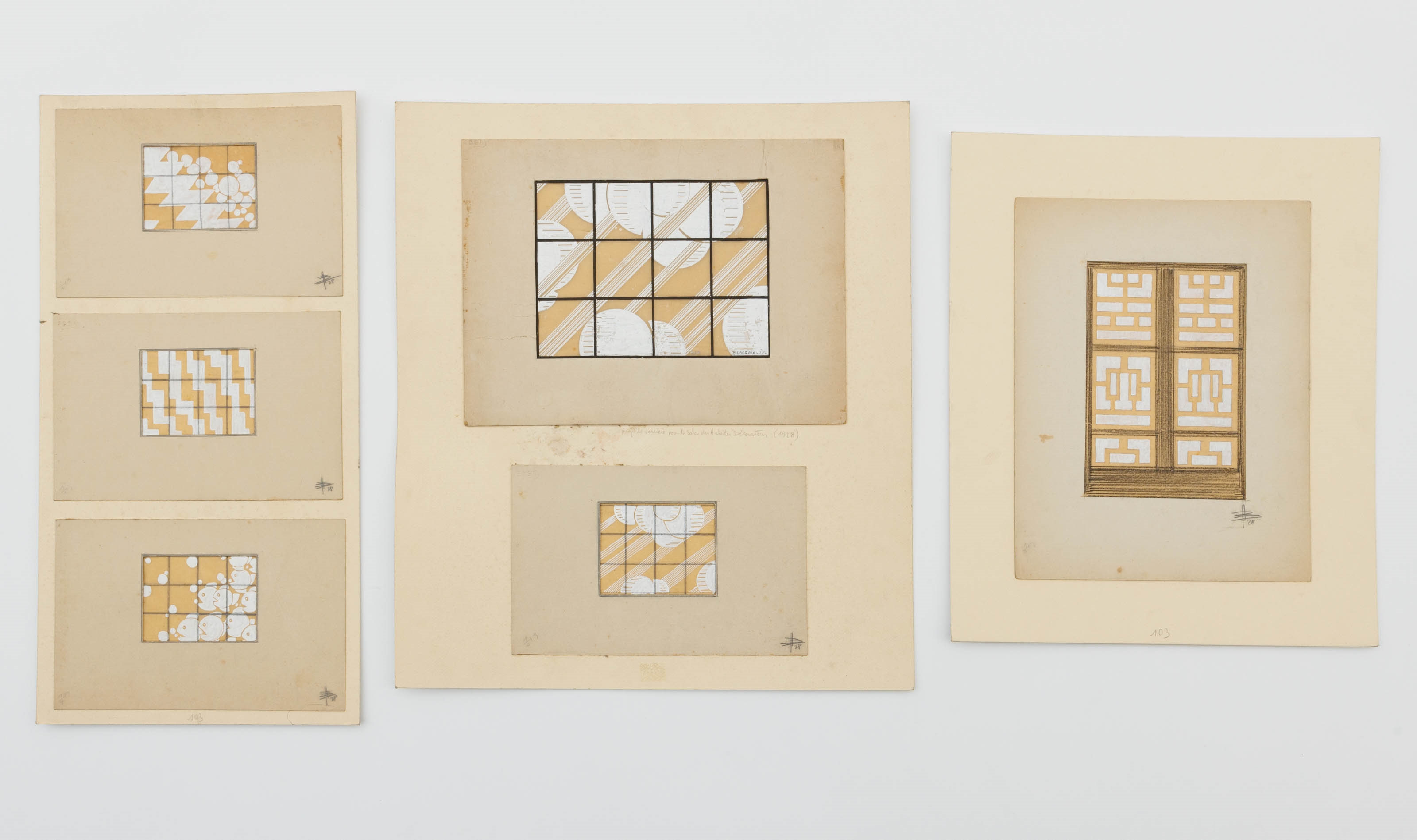 Boris Lacroix | Varied set of designs and drawings (1928) | MutualArt