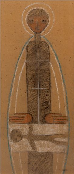 Jean Lambert-Rucki | Virgin Mary with child | MutualArt