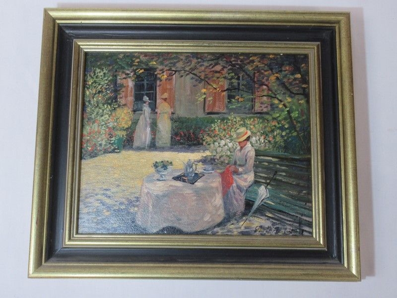 Paul Flaubert | Afternoon in the garden | MutualArt