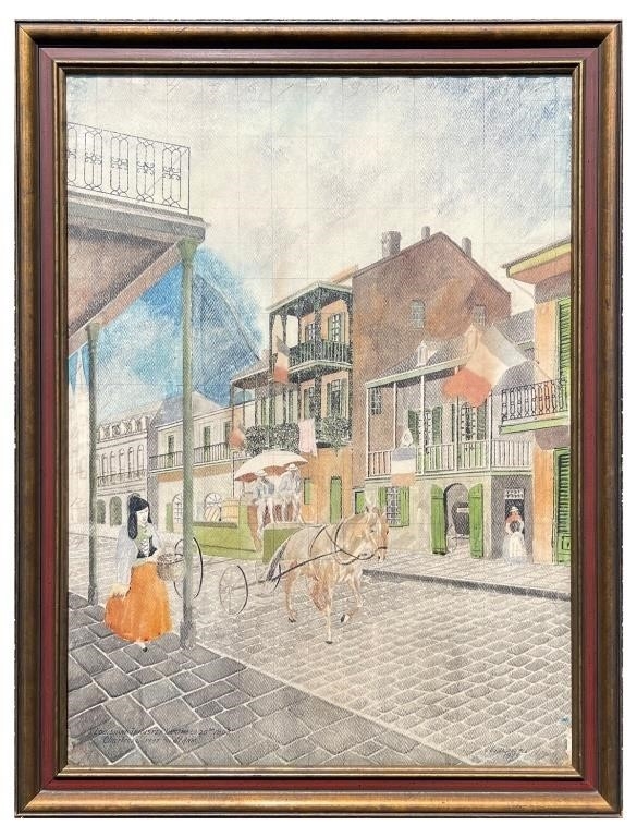 Hendrik W. Vanderwall | H.W. VANDERWALL PAINTING ST CHARLES ST NEW ...