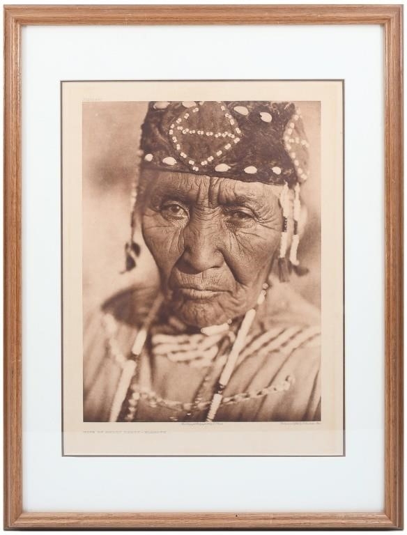 Edward S. Curtis | 3PC. NATIVE AMERICAN PHOTOGRAVURE LOT AFTER CURTIS ...