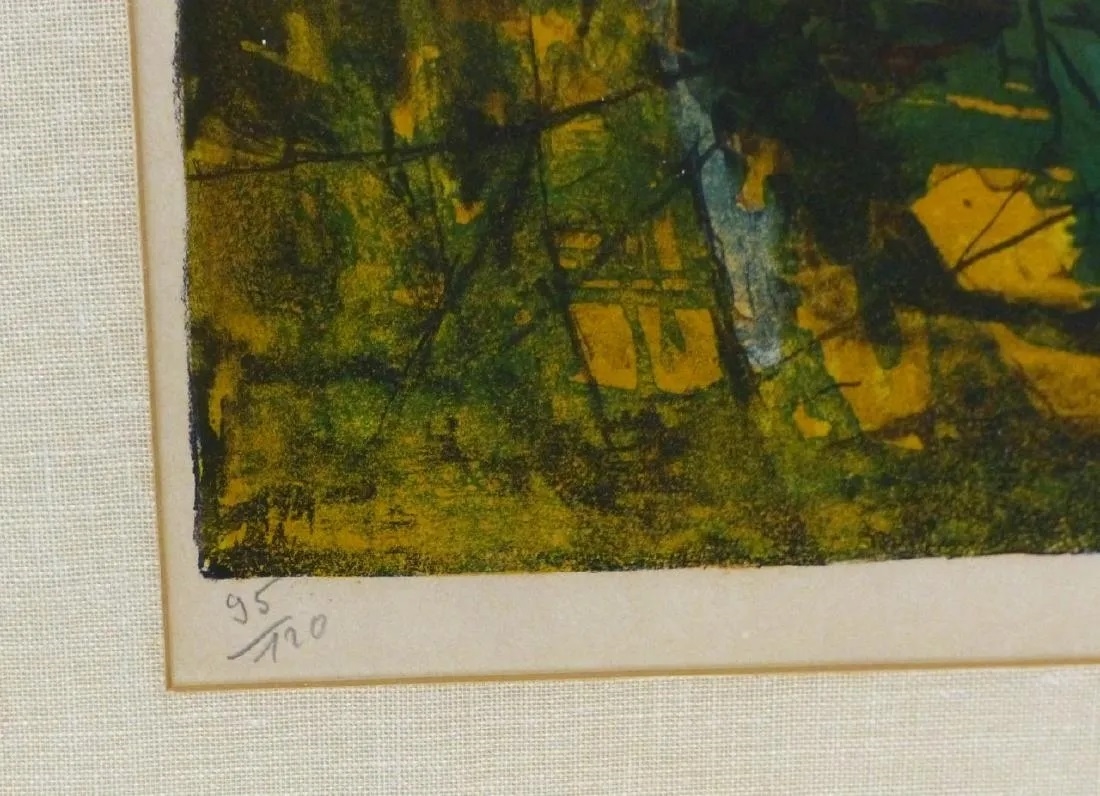 Lebadang | LEBEDANG FISHING FLEET BOATS SIGNED LITHOGRAPH | MutualArt