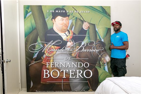 Fernando Botero | Massive Fernando Botero Exhibition Poster Print ...