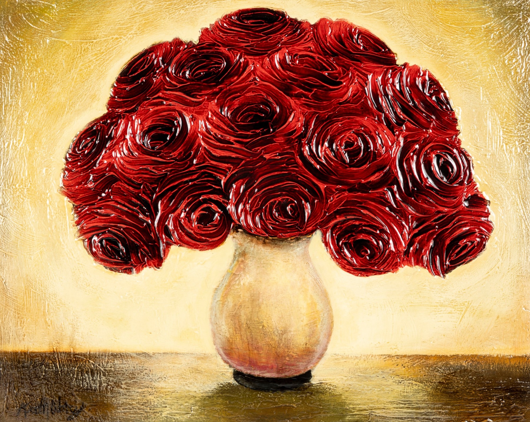 Keith Abney | Red Roses | MutualArt