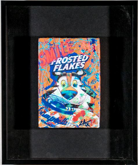 E.M. Zax | Frosted Flakes Cereal Box (Circa 2022) | MutualArt