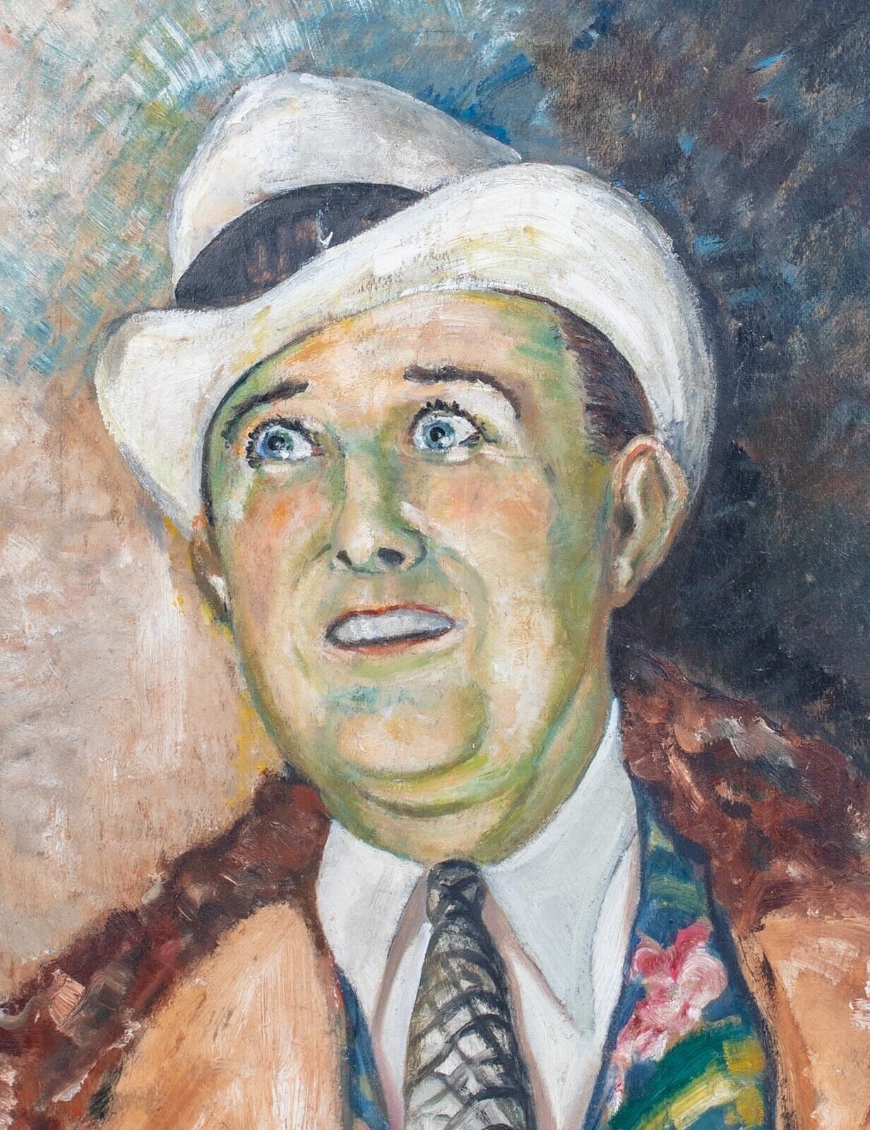 Max John Miller | PORTRAIT OF MAX MILLER OIL PAINTING (20th Century ...