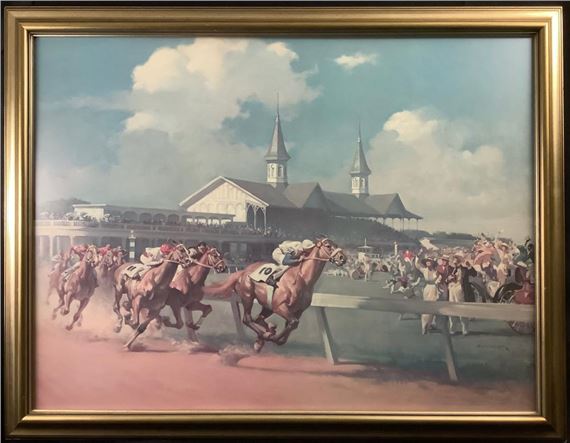 Haddon H. Sundblom | The Kentucky Derby (1914) | MutualArt