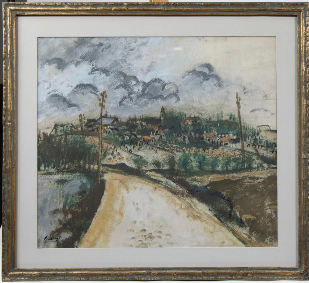 Albert Claeys | Albert CLAEYS (1889-1967), mixed media on paper View of ...