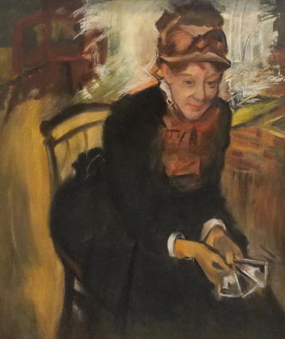 Edgar Degas | Portrait of a Mary Cassatt (20th Century) | MutualArt