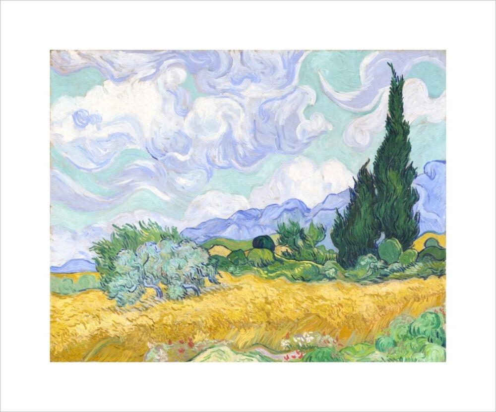 Vincent Van Gogh | A Wheatfield | MutualArt