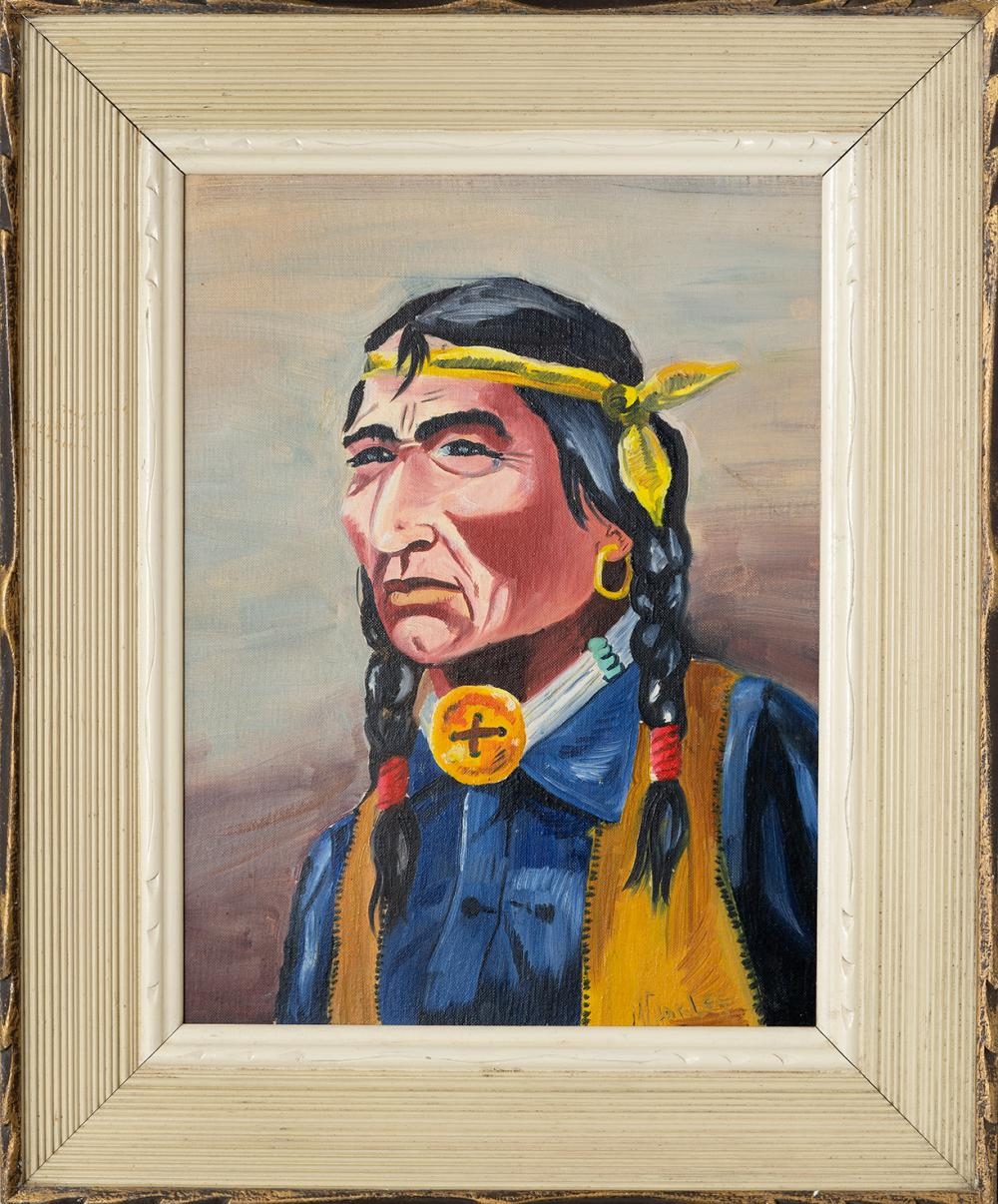 Charles Myles Collier | Portrait of a Man (1959) | MutualArt