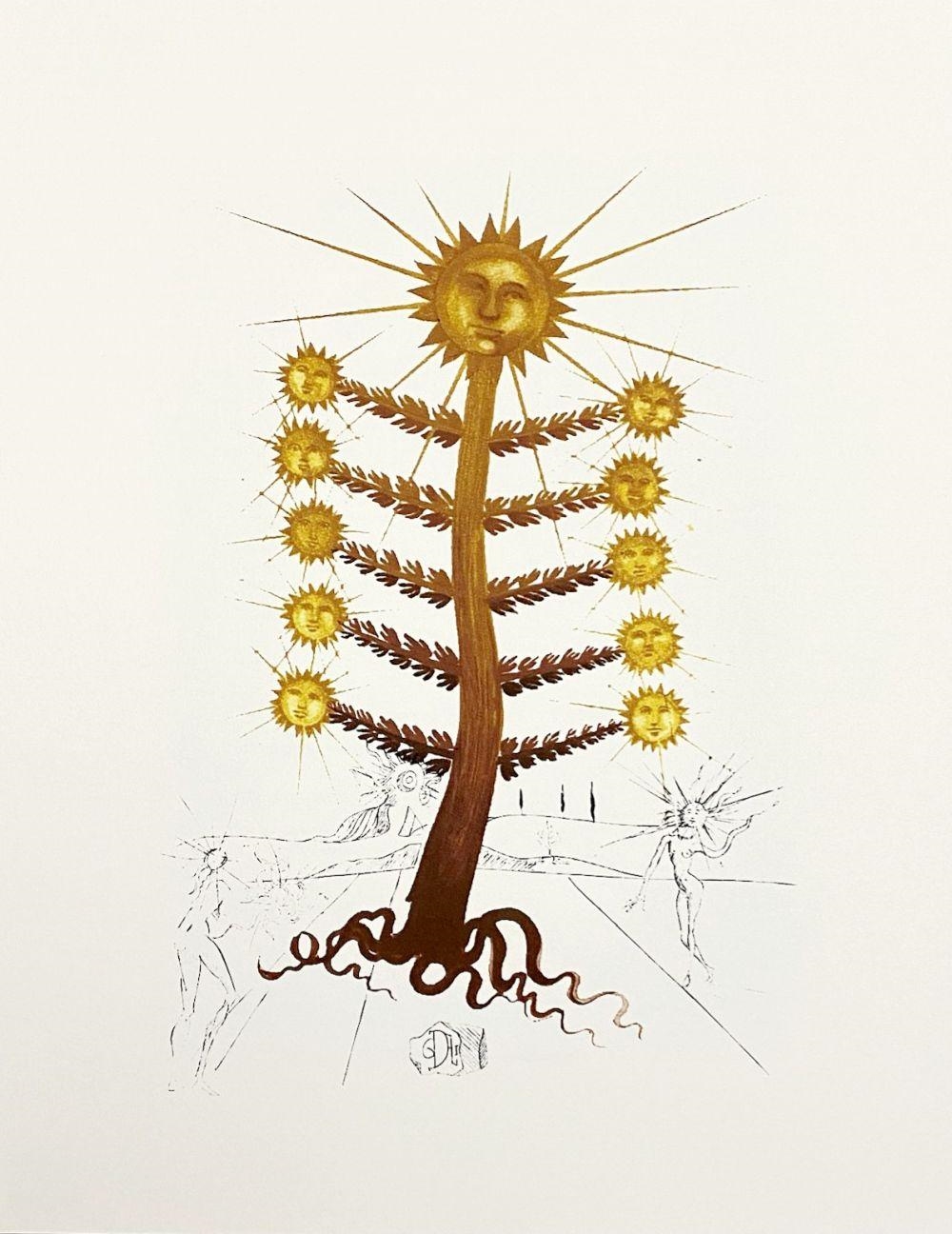 Salvador Dalí | Arbre soleil (Flordali) (1979) | MutualArt