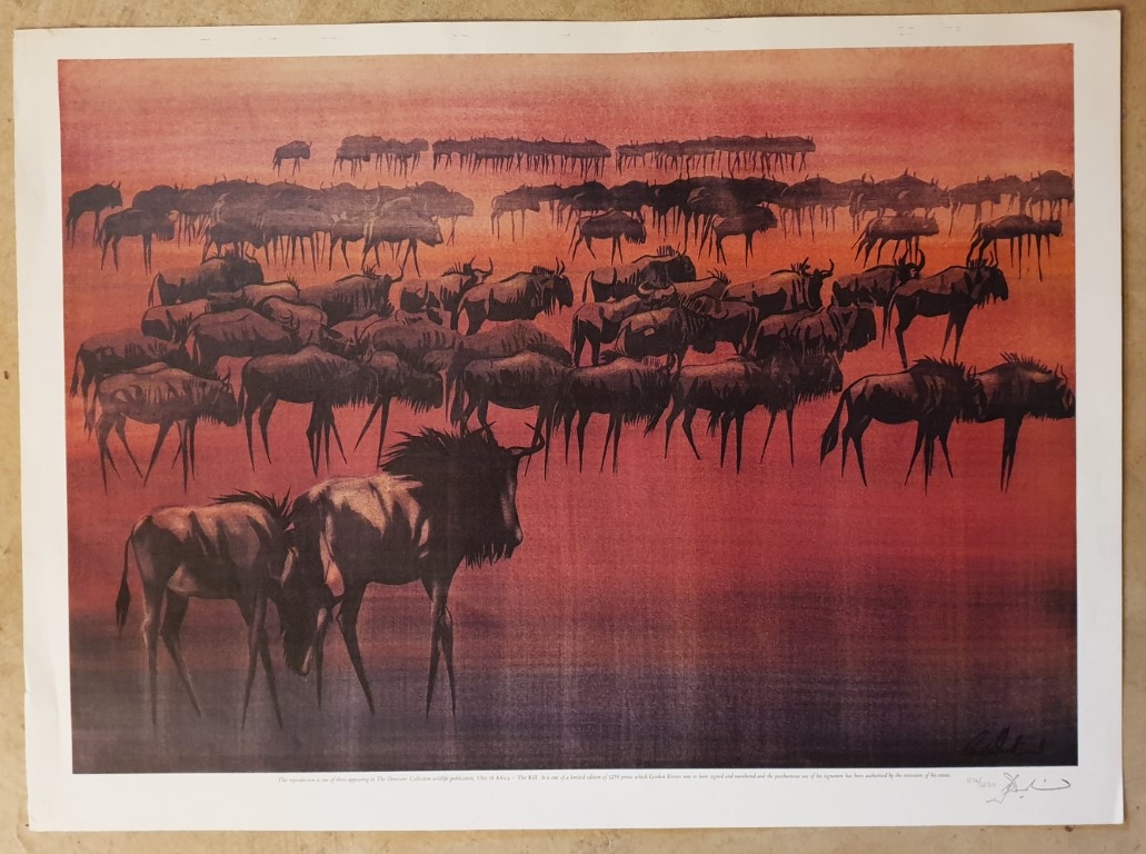 Gordon Vorster | A Collection of 3 x Lithographic reproduction prints ...