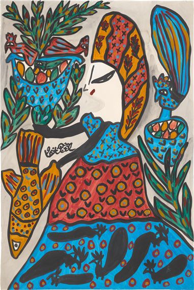 Baya Mahieddine | Untitled (1996) | MutualArt