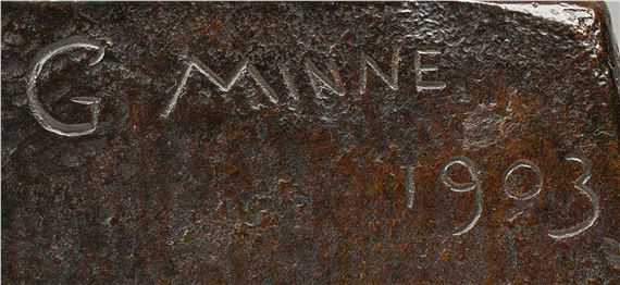 George Minne | Kneeling Young Man (Circa 1903) | MutualArt