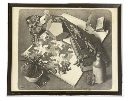 Maurits Cornelis Escher | M.C. Escher Reptiles Print | MutualArt